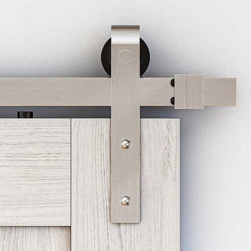 Stainless Steel Classic Side Mount Barn Door Hardware – Barn Door ...